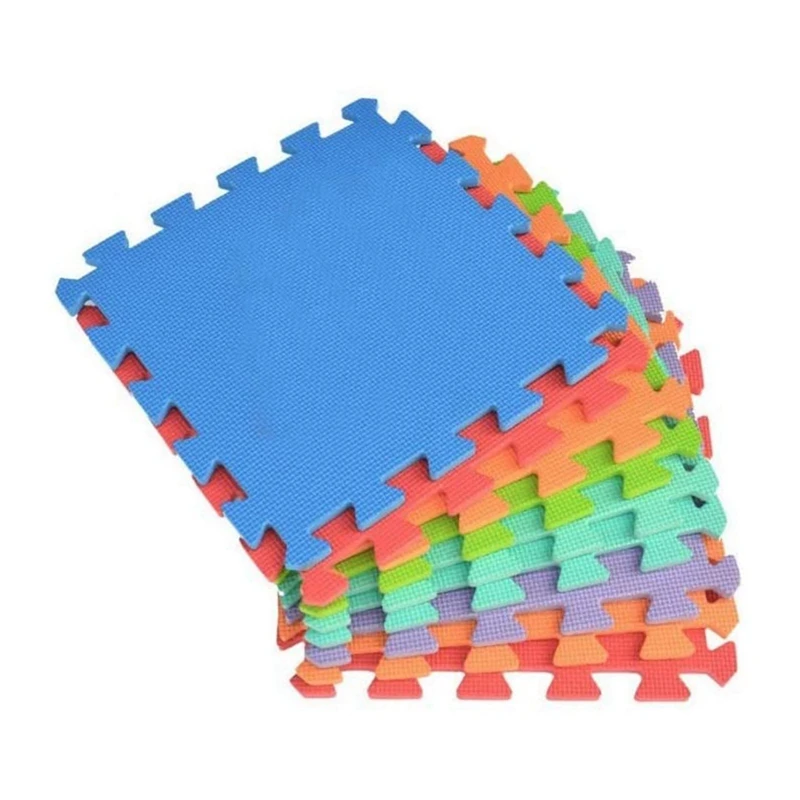 Play Mats Puzzle Modular Colored 20 Pieces 30x30 Cm Soft Eva Foam ...