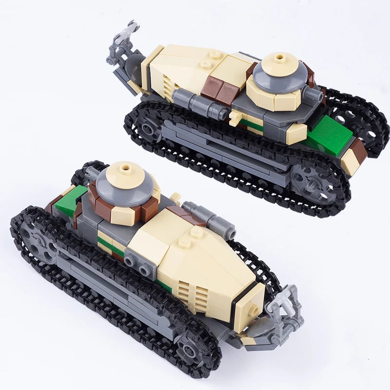 Lego Ww2 French Tanks