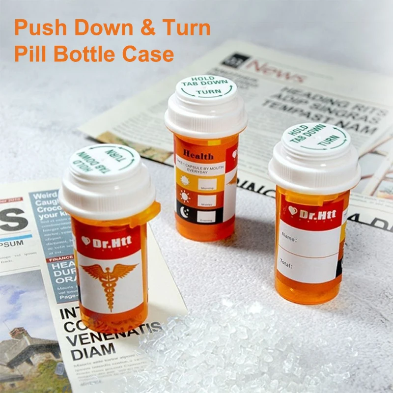 50ML-Push-Down-Turn-Vial-Container-Pocket-Plastic-Storage-Stash-Jar ...