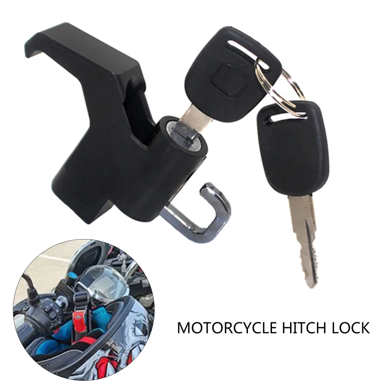 Motorcycle Hat Lock Stainless Steel Motorcycle Helmet Lock Mount Hook ...