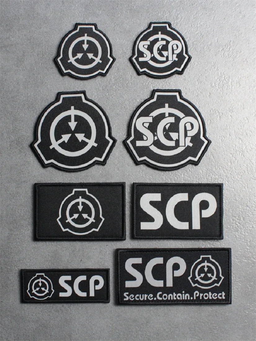 Printed-Reflective-SCP-Foundation-Logo-Insignia-Embroidered-SCP ...