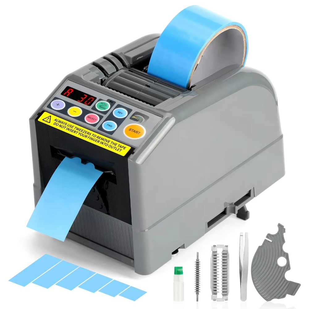 ZCUT-9 manual/automatic tape cutter 6-60mm wide 5-99mm long for ...