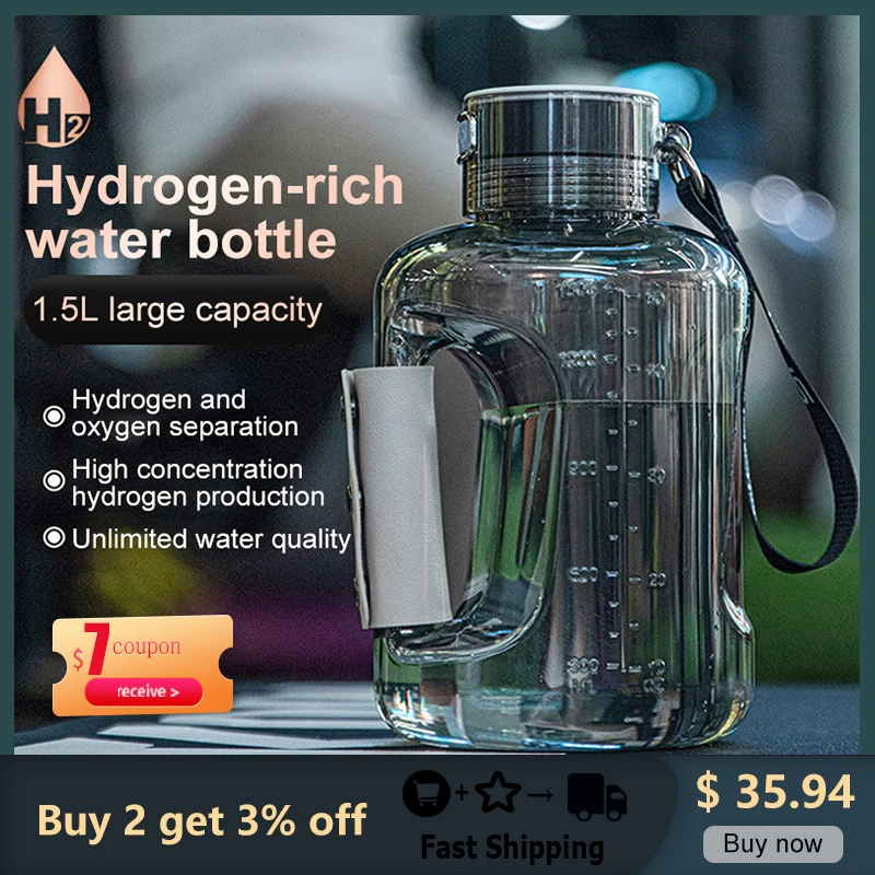 Portable-Hydrogen-Water-Generator-Water-Filter-1200ppb-2400ppb-1-5L ...