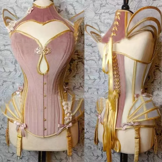 Exaggerated-Flying-Shoulder-Court-Bodysuit-Pole-Dance-Clothing-Stage ...