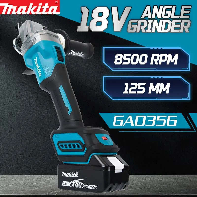Makita-new-high-power-charging-angle-grinder-GA035G-lithium-electric ...