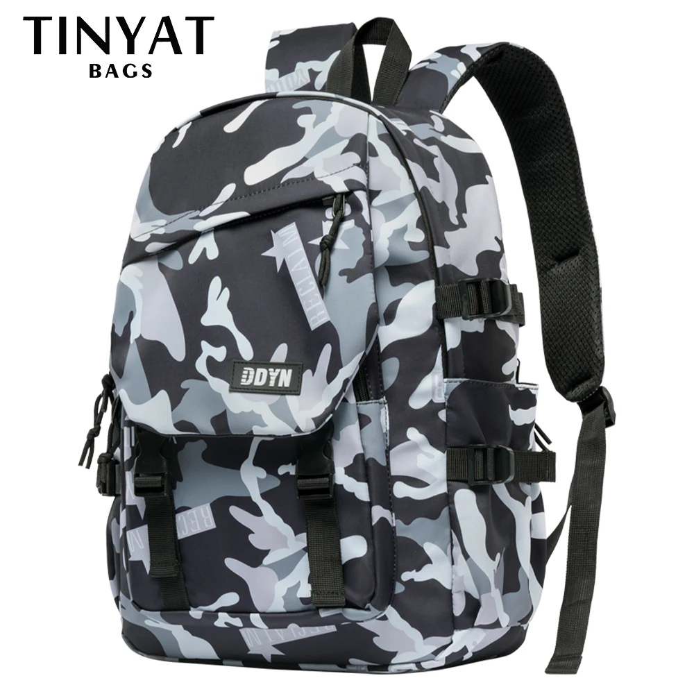 TINYAT-Men-s-Laptop-Backpack-Waterproof-Large-Capacity-Travel-Shoulder ...