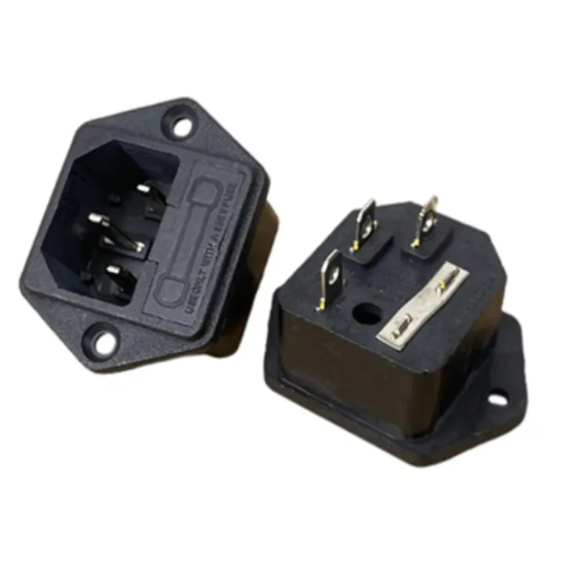 Enchufe-de-alimentaci-n-macho-de-entrada-IEC-60320-C14-3-pines-montado ...
