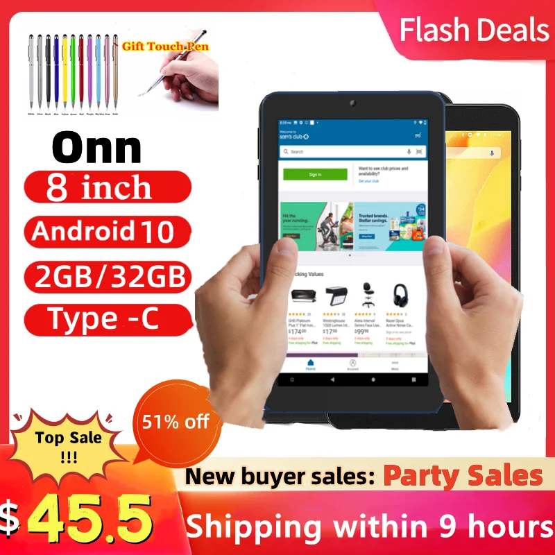 Tablet-PC-Android-Tipo-C-10-8-Polegada-2GB-de-RAM-ROM-32GB-Processador ...