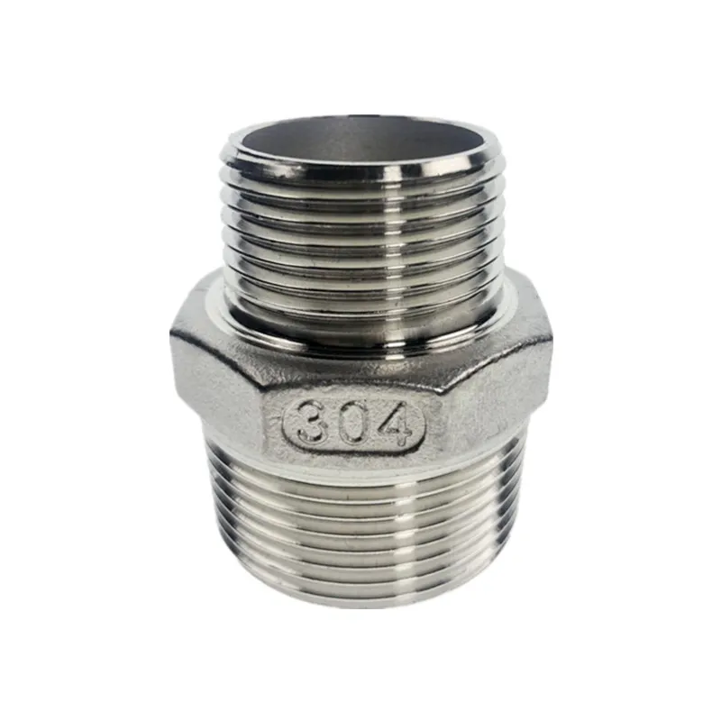 304-reducer-Stainless-Steel-male-Straight-Jointer-Pipe-Connection ...