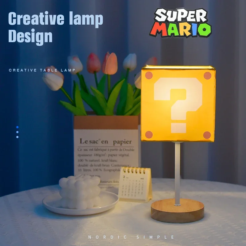 Luz-LED-creativa-de-Super-Mario-Bros-para-mesita-de-noche-luz-nocturna ...