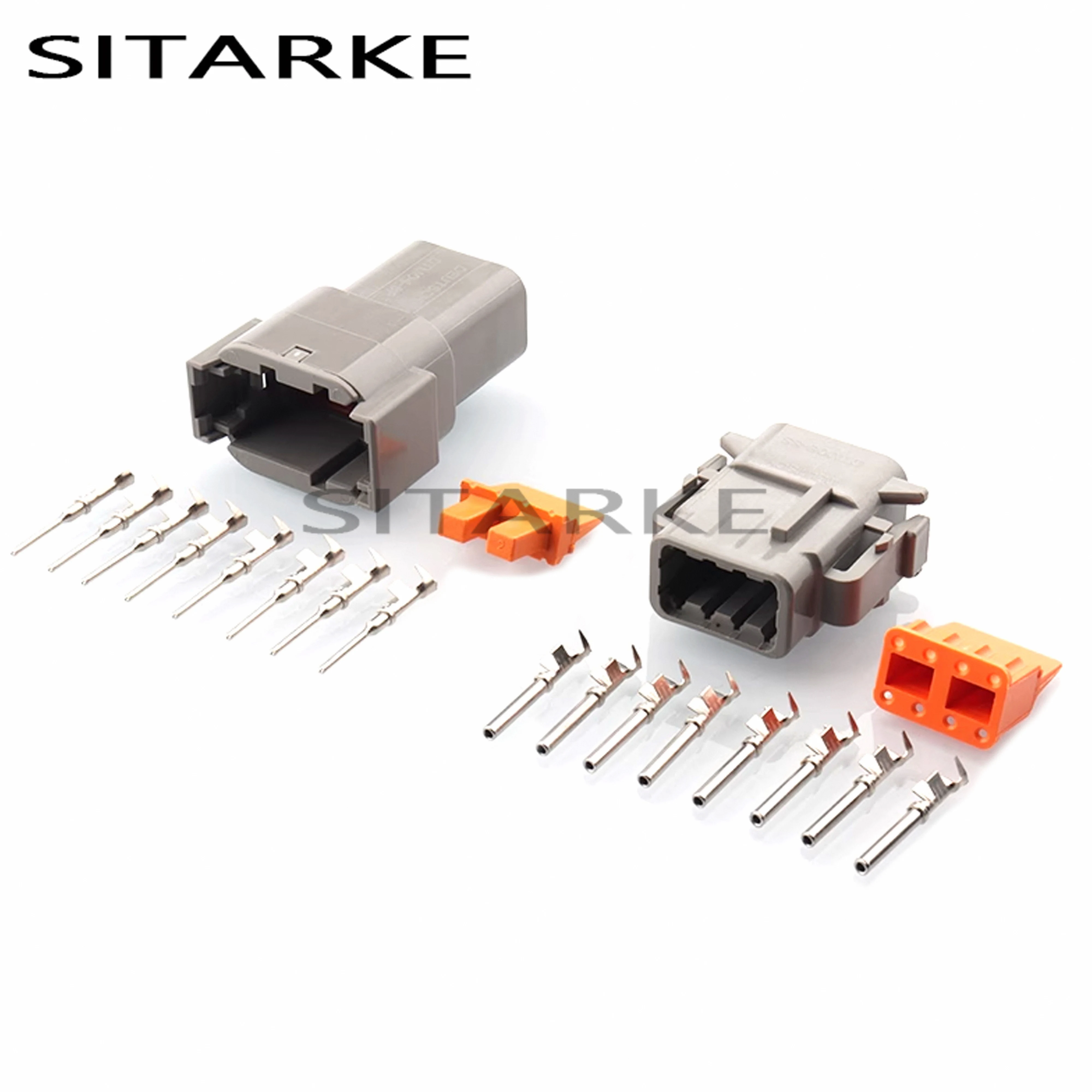 5 Set 8 Pin DTM04-8P DTM06-8S DTM Deutsch Car Waterproof Wire Connector ...