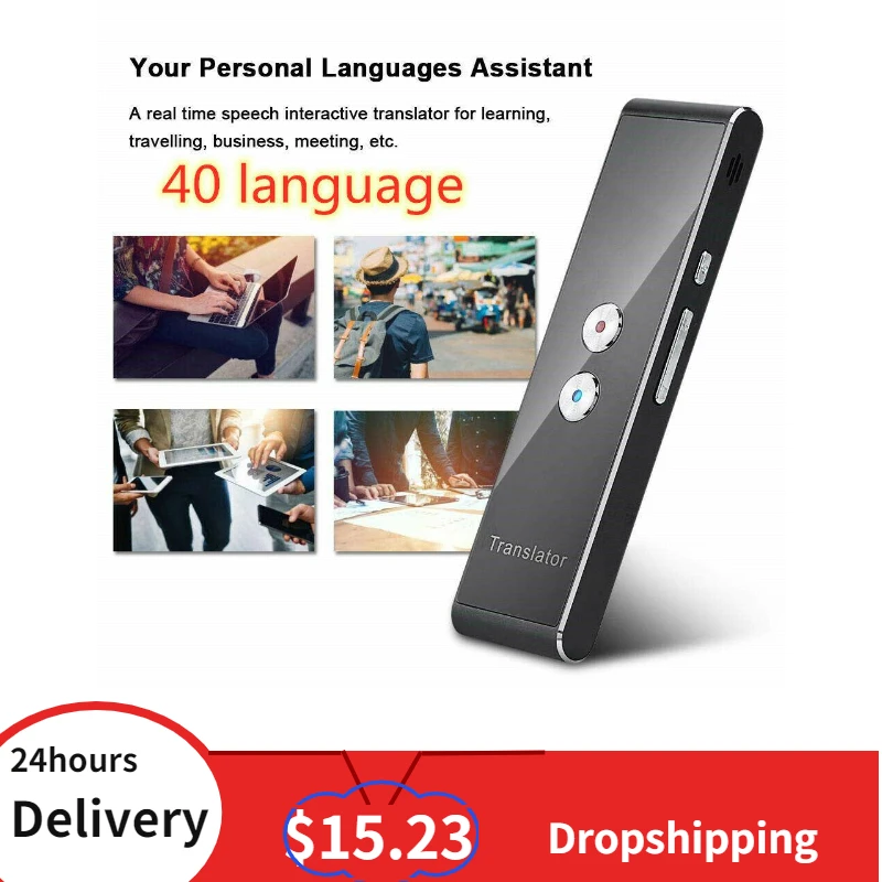 T8-Voice-Translator-40-Languages-Multi-Languages-Instant-Translate-Mini ...