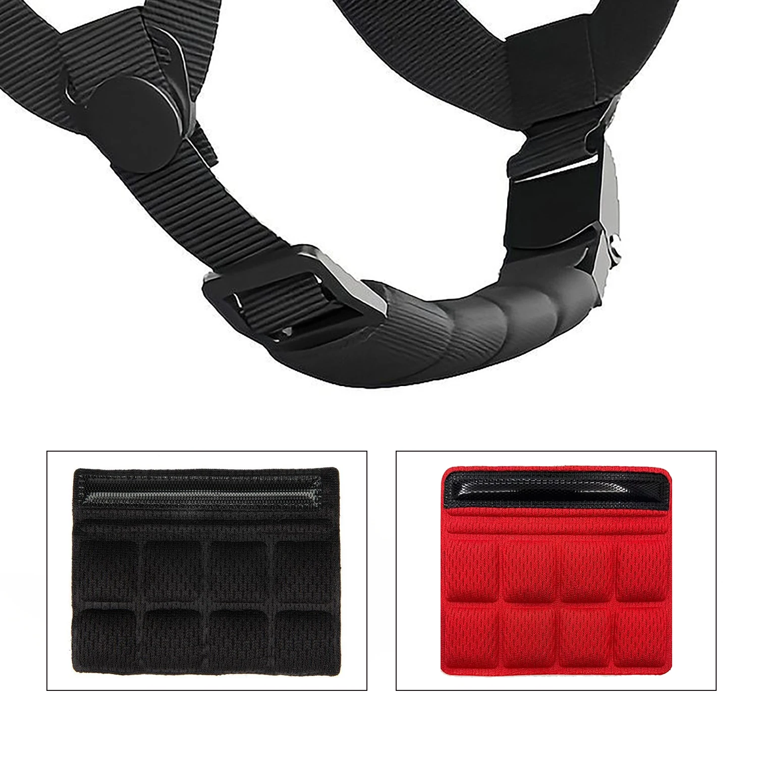 Comfortable Helmet Chin Pad Foam Replace Pads, Shock Absorbing Soft ...
