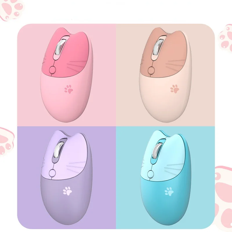 2-4G-Wireless-Optical-Mouse-Cute-Cat-Cartoon-Mute-Computer-Mice ...