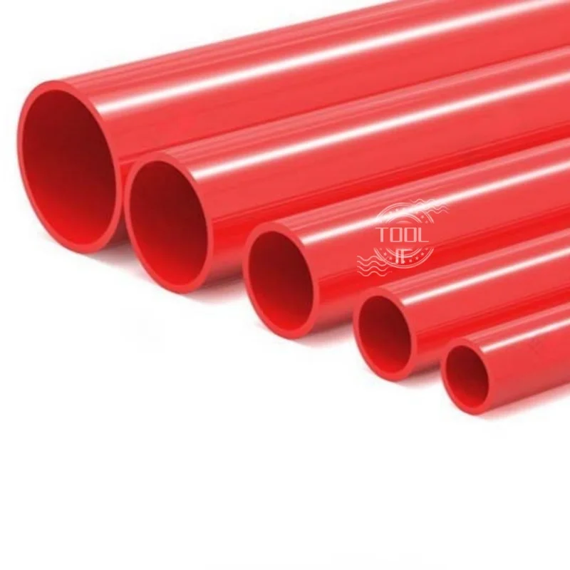 Red PVC Pipe Agriculture Garden Irrigation Hard Tube Fish Tank Aquarium ...