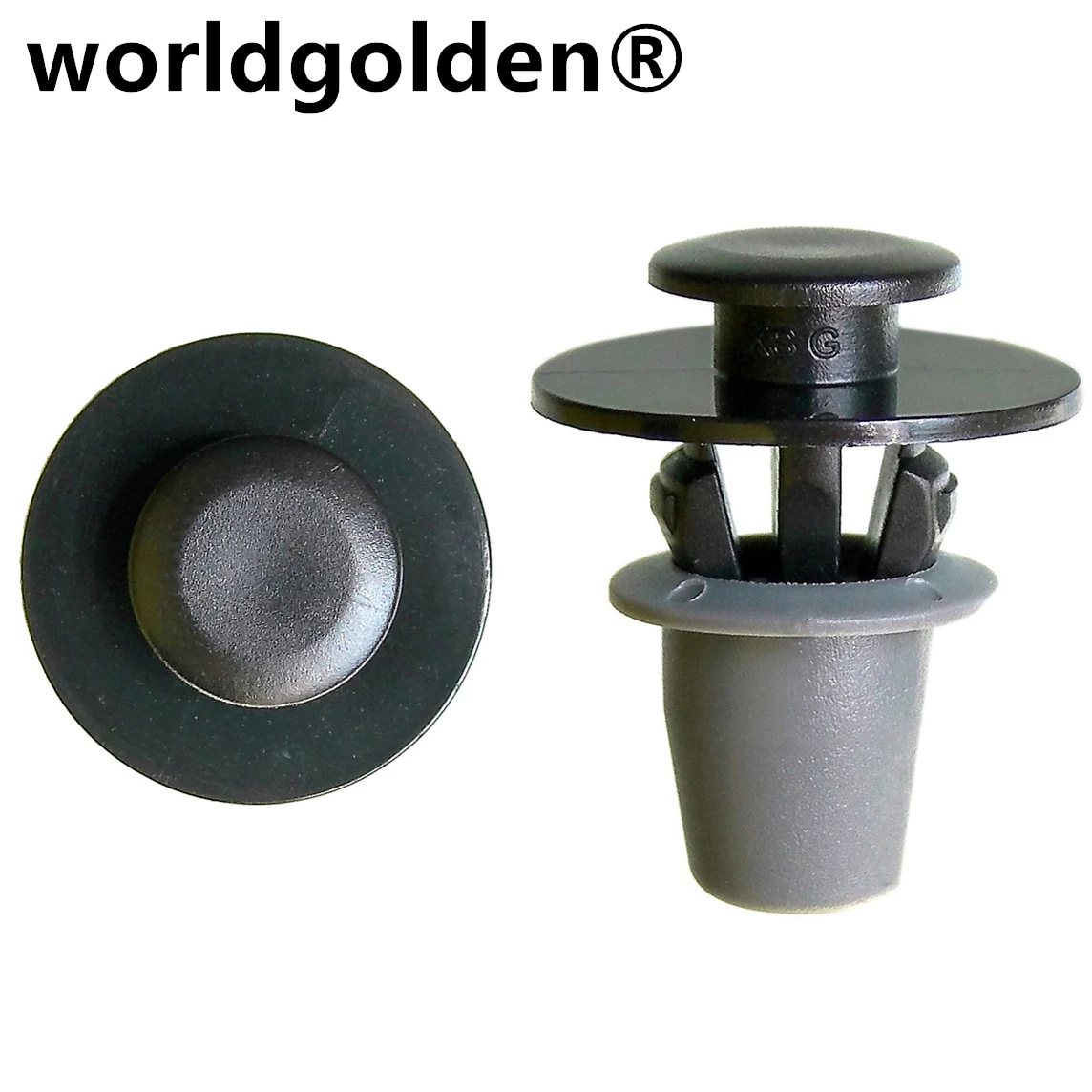 worldgolden 10PCS Wheel Arch Molding Clips Plastic Interior Parts Car ...