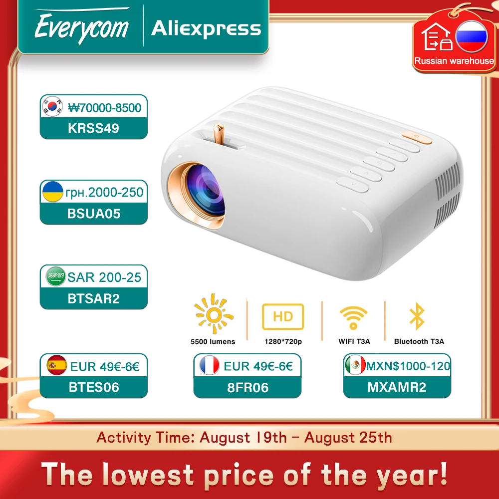 Everycom-T3-Support-1080P-Mini-Projector-for-Home-Theater-Projectors ...