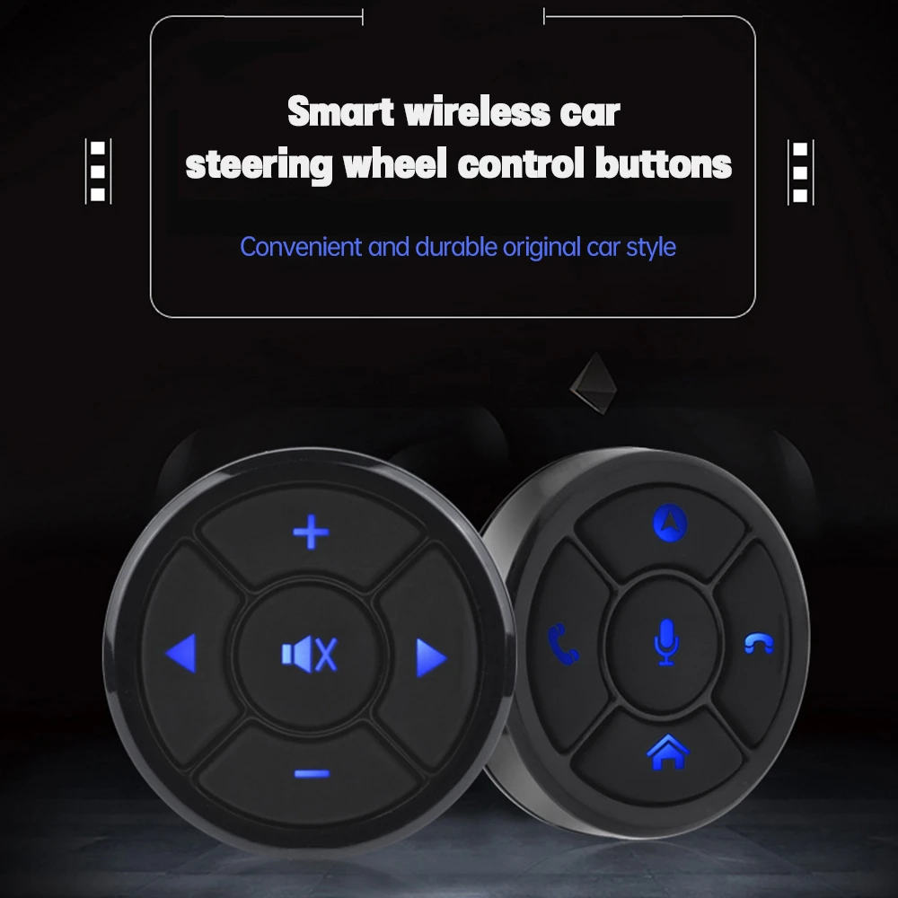 Universal-Remote-Control-Car-10-keys-Wireless-Steering-Wheel-Controller ...