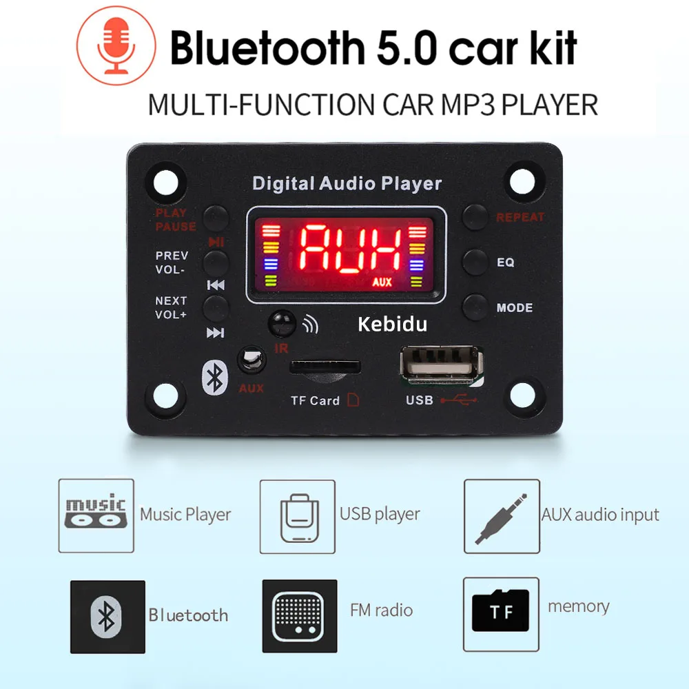 LED-Digital-Display-Car-MP3-Player-2-40W-Amplifier-Car-Audio-USB-TF-FM ...