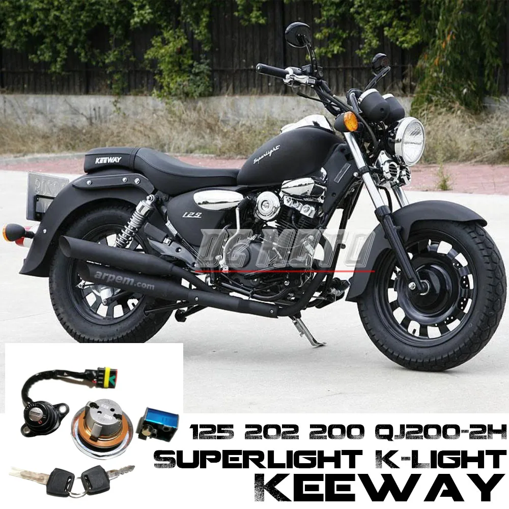 Motorcycle-Accessories-Ignition-Switch-Lock-Fuel-Gas-Tank-Cover-Lock-W ...