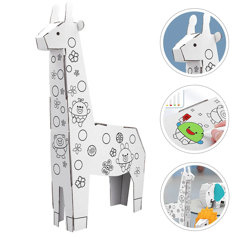 1 Set Paper Folding Toys Creative 3D Paper Drawing for Students Kids ...