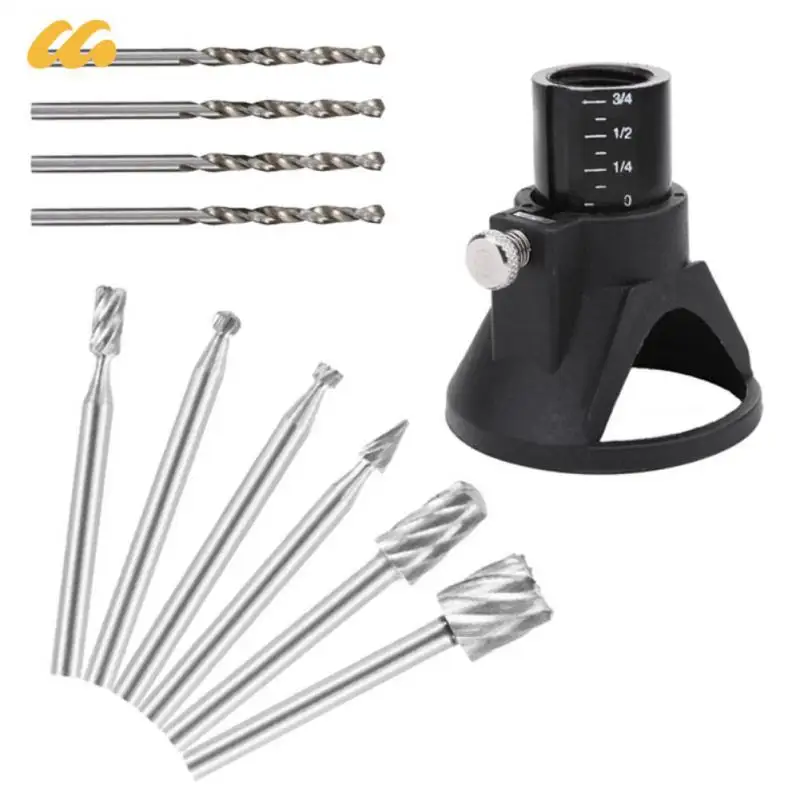 11Pcs-Electric-Drill-Mini-Engraver-Grinder-Rotary-Power-With-Drill-Bits ...