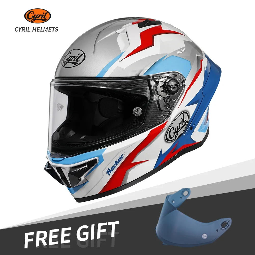 Cyril-FF352-R1-Full-Face-Motorcycle-Helmet-Racing-Moto-Helmets-DOT ...