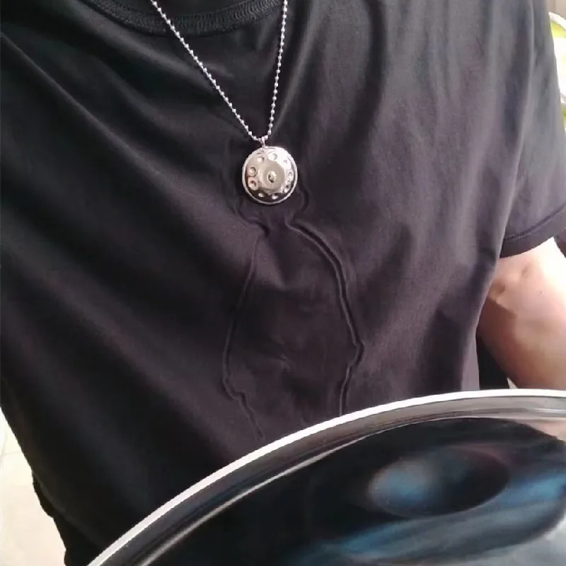 Handpan-New-Creative-Hand-Disc-Musical-Instrument-Pendant-Necklace ...