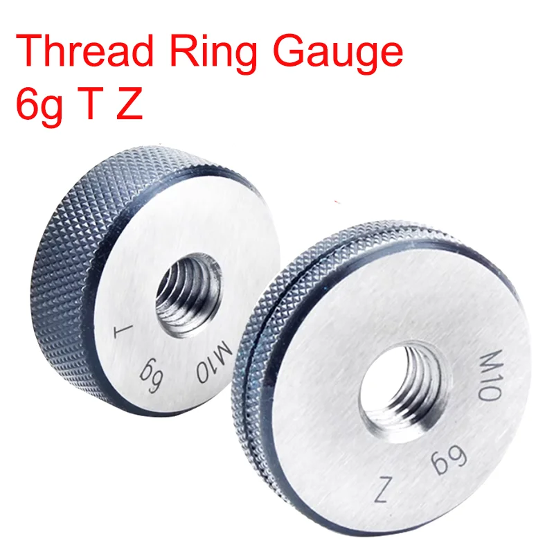 2pcs/set Thread ring gauge GO NO GO Gage Gauge 6g M6 6g 6g M4 M5 M6 M7 ...