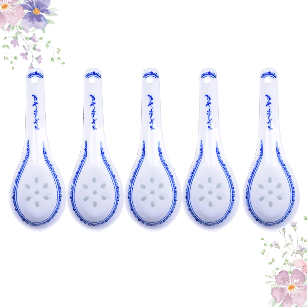 Convenient-Ceramic-Spoon-Multi-Function-Chinese-Style-Scoop-Porridge ...