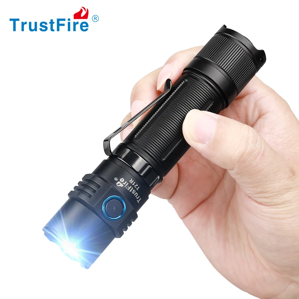 Trustfire T21R Lanterna Tática, 2600Lumen, Tipo C, Poderoso, 21700 ...