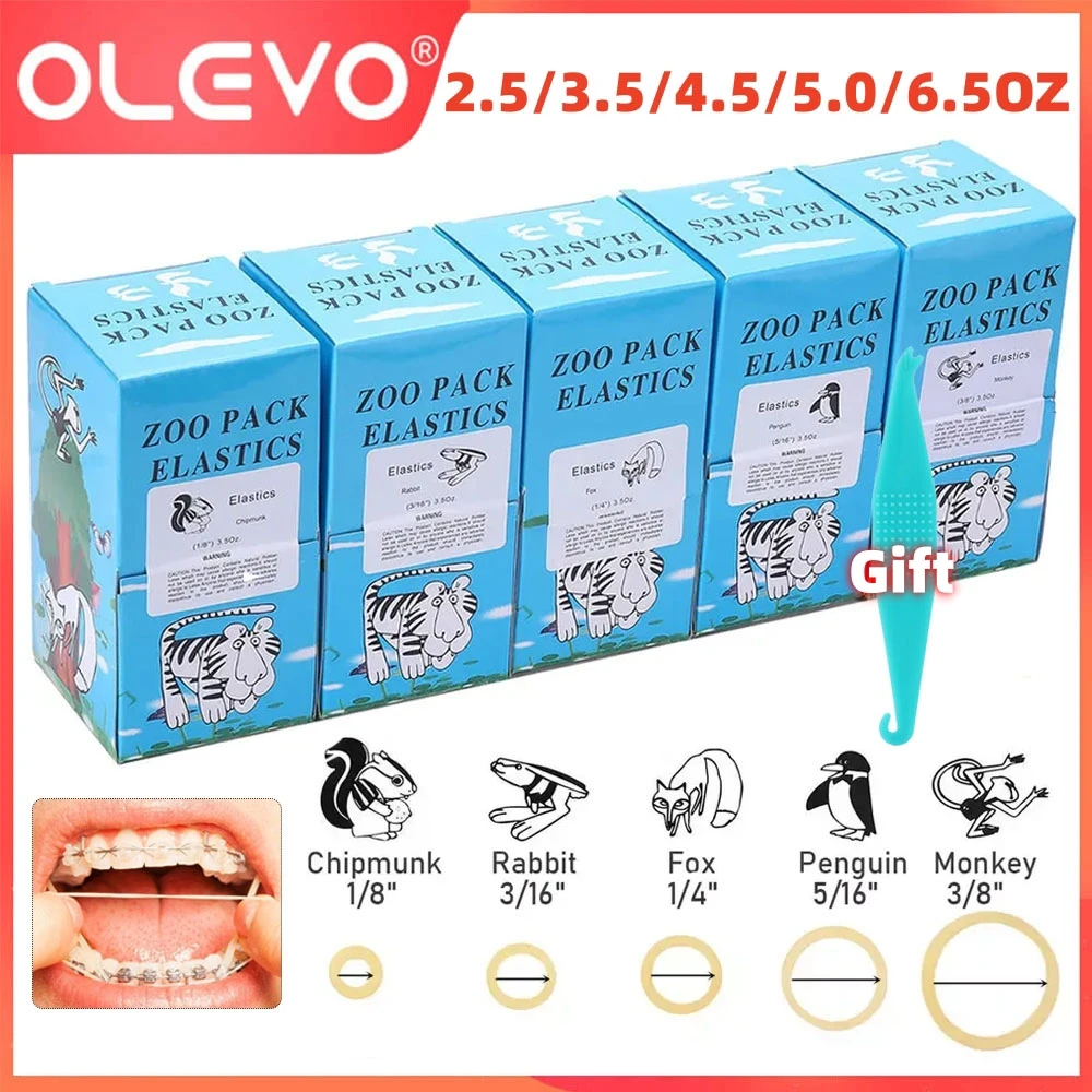 OLEVO-5000-Pcs-Dental-Ortho-Rubber-Bands-Elastics-Latex-Braces ...