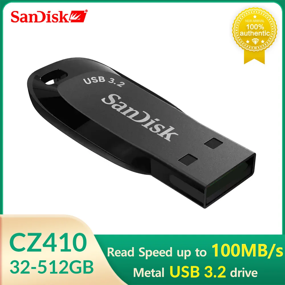 SanDisk-USB-3-2-USB-Flash-Drive-CZ410-32GB-64GB-128GB-Pen-Drive-Memory ...