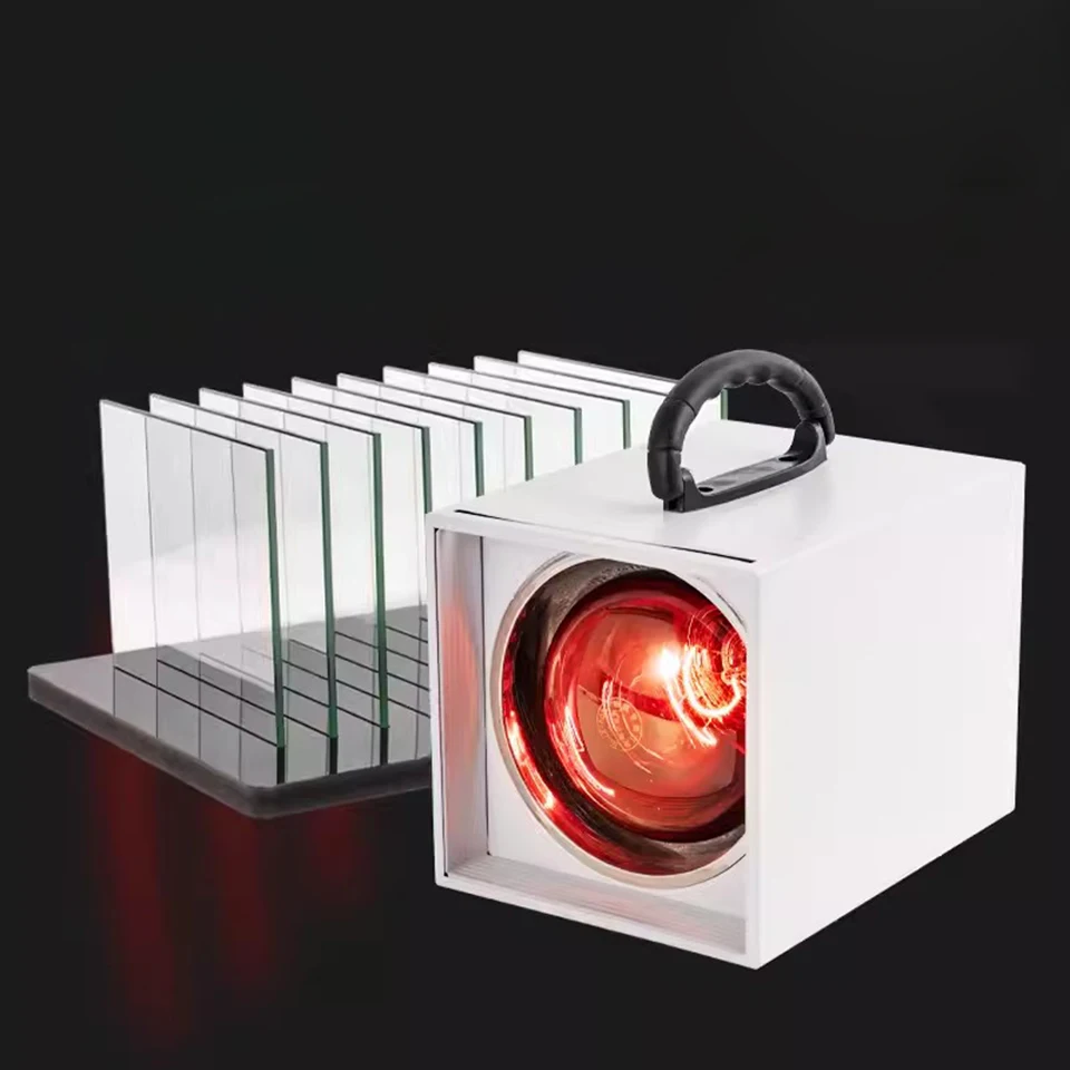 Portable-Infrared-Heat-Lamp-Box-With-10-Glass-For-Window-Film-Nano ...