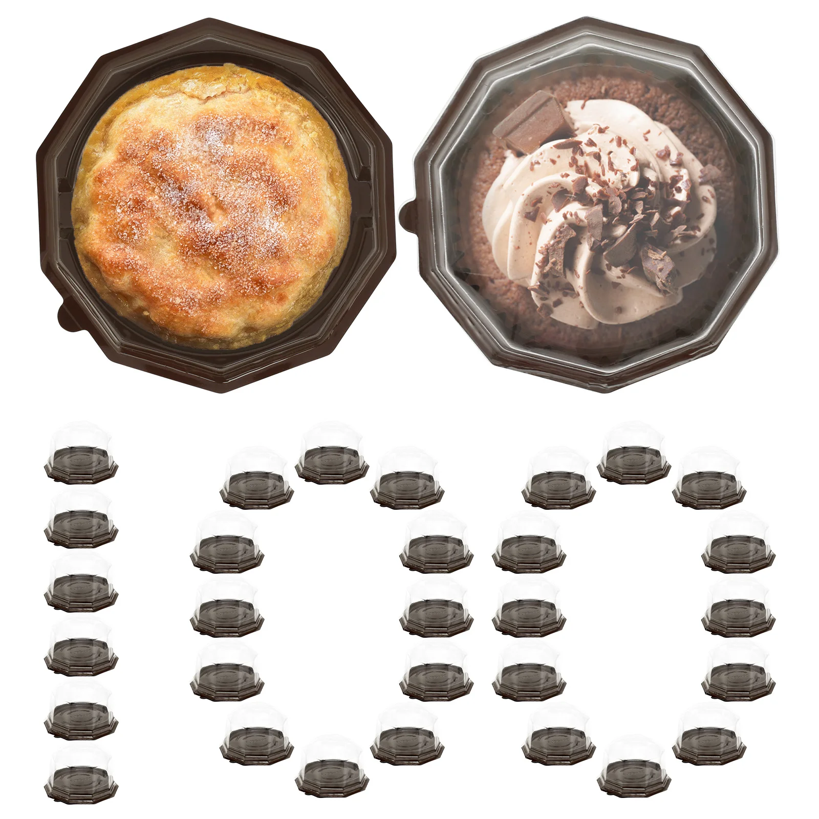 100Pcs-Circular-Cheesecake-Boxes-Slice-Square-Pie-Holders-Cake-Boxes ...