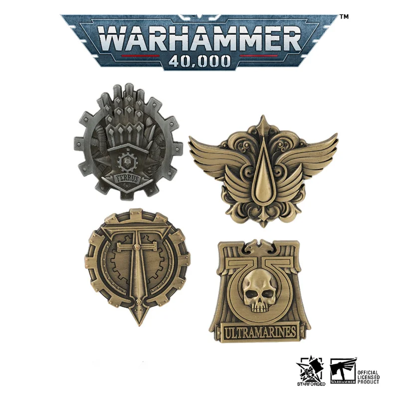 Starforged Star Cast Warhammer emblema de batalla, periféricos de 40K ...