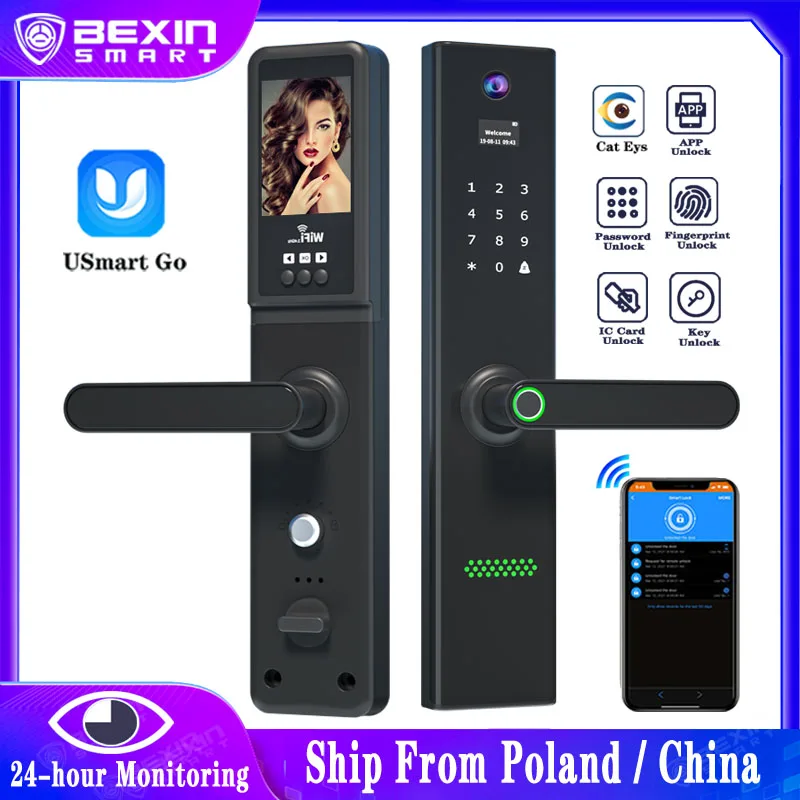 Smart-Life-WiFi-Automatic-Digital-Fingerprint-Smart-Door-Lock-With ...