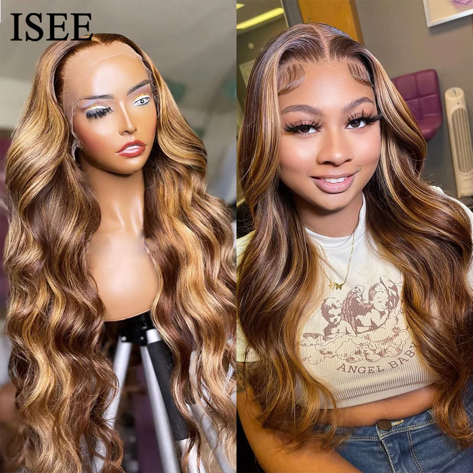 Perruque Lace Frontal Wig Body Wave Colorée – Isee Young, Cheveux ...