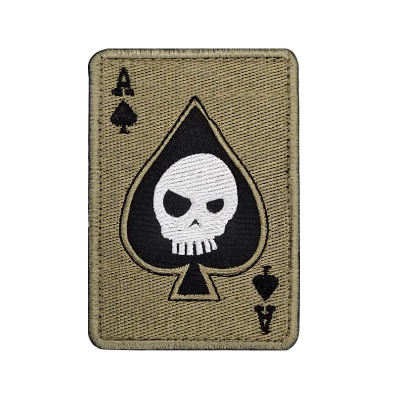 Ace Of Spades Skull Patch