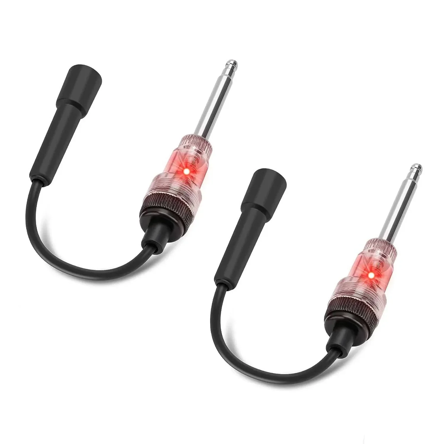 2pcs Car Spark Plug Tester Pen Ignition Coil Tester Tool Auto Checker ...