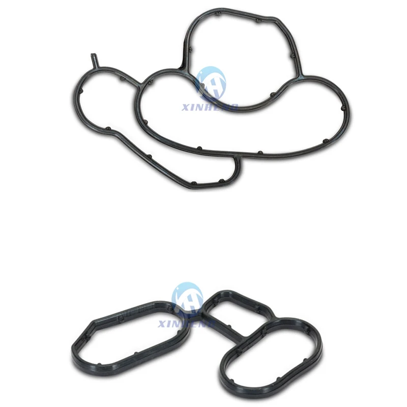 11427508971,11427508970 New 2pcs Oil Filter Housing Gasket Seal For Bmw ...