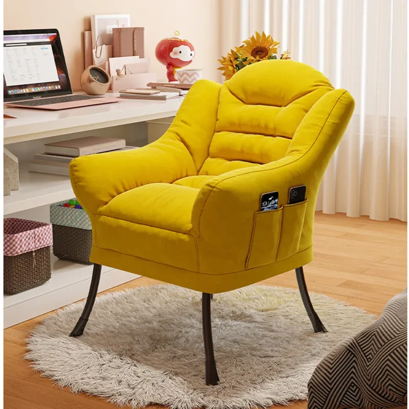 Breathable Lazy Sofa with Thickened Cushion Durable Computer Chair for ...