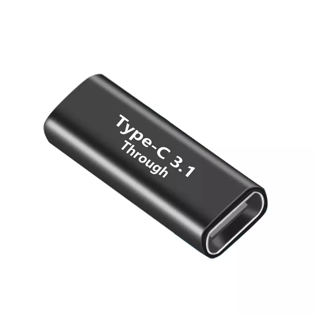 Adaptador USB Portátil Tipo C, Conversor Fêmea para Fêmea, USB-C Charge ...