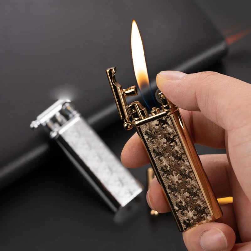 Retro-Cigarette-Lighter-Mini-Metal-Grinding-Wheel-Lighter-Butane-Gas ...