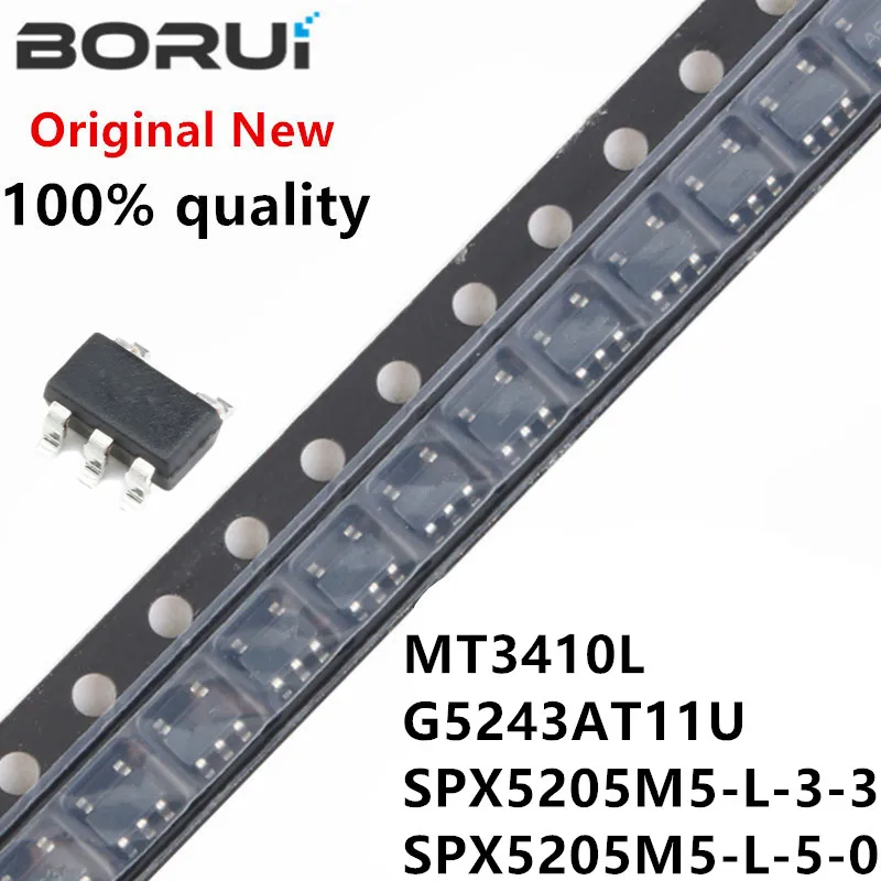 10 piezas MT3410L SOT23-5 MT3410 AS11D AS1SD AS15D G5243AT11U G5243A ...