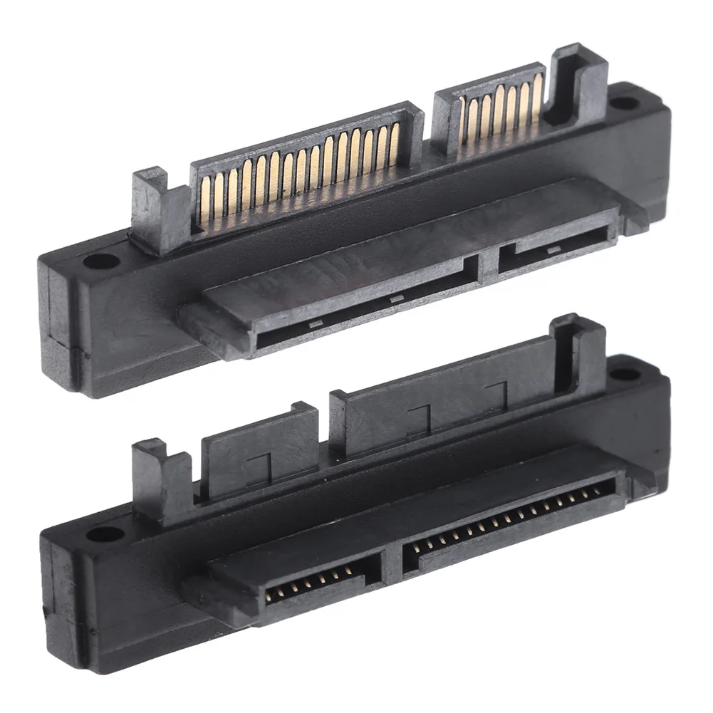 High-Speed-500Mbps-90-Degree-7-15Pin-SATA-Male-to-Female-Port-Converter ...