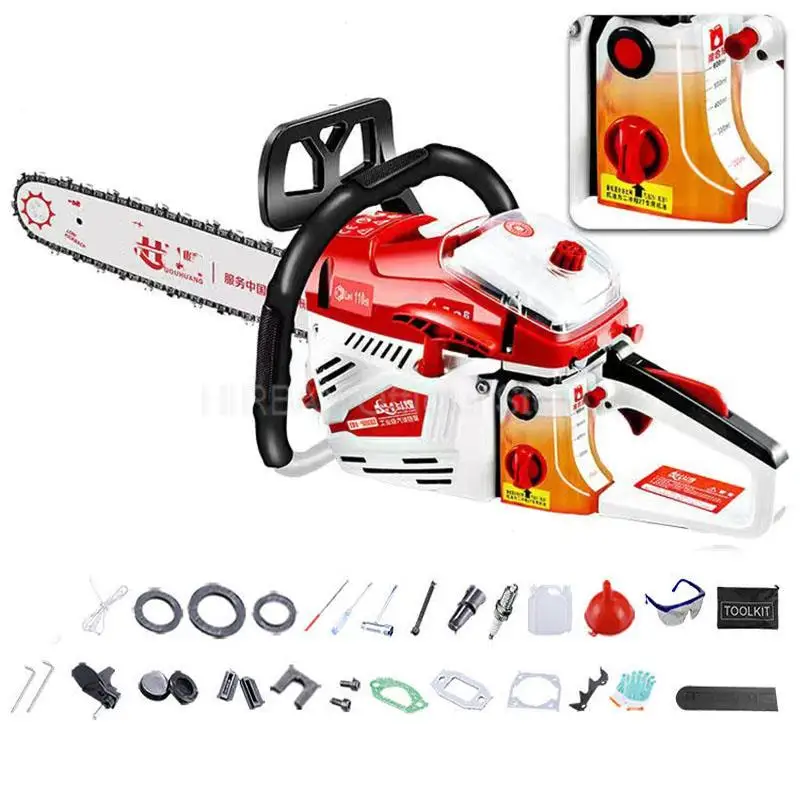11.9KW 88CC 20Inch German Chain Saw Gasoline Logging Saw High power ...