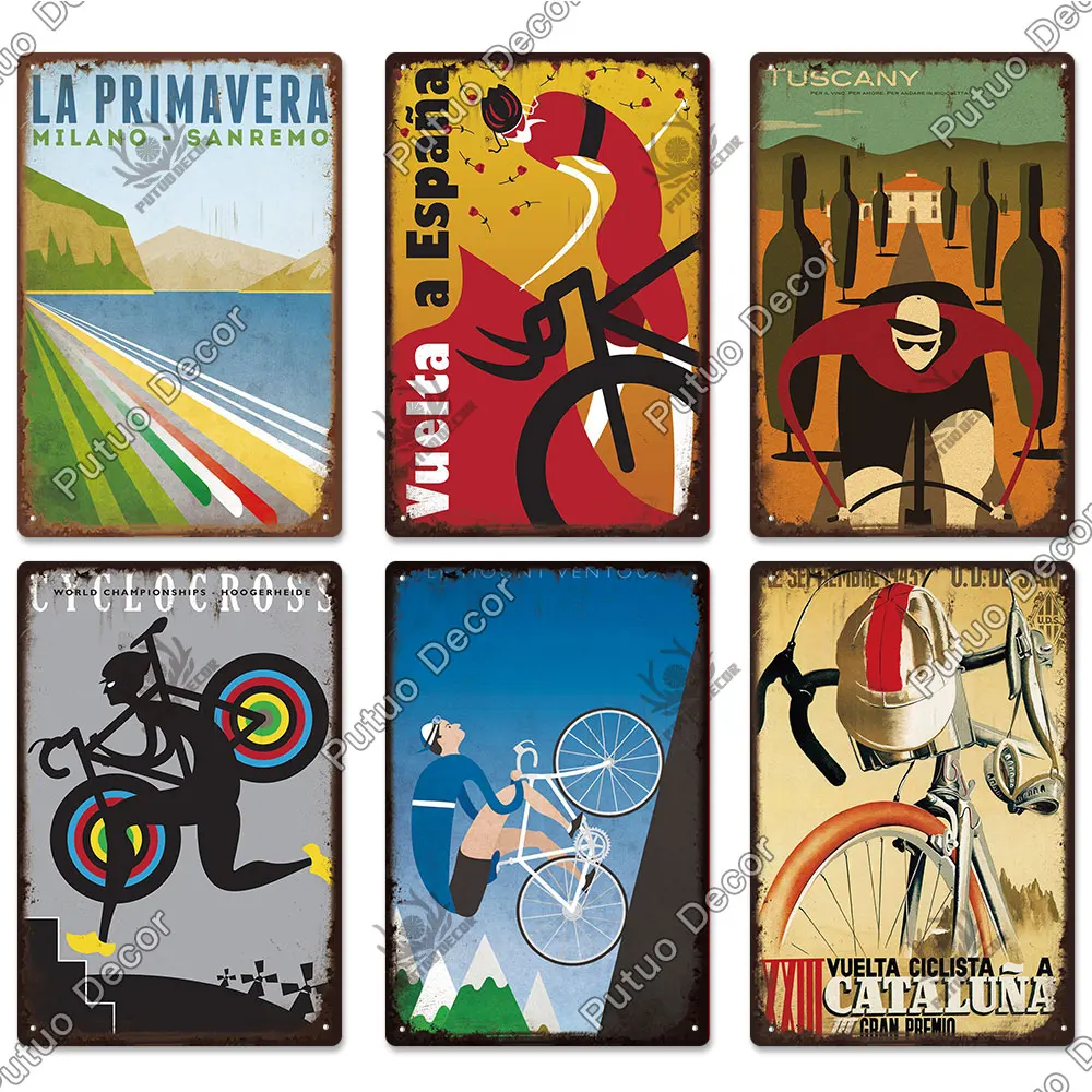 Vintage Cycling Poster