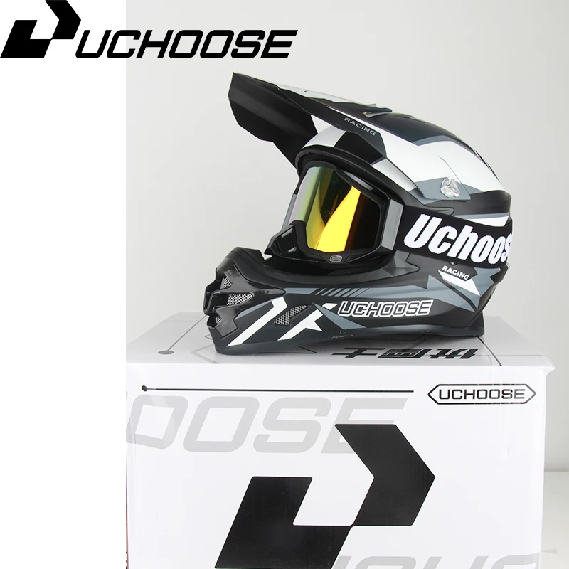 UCHOOSE-DOT-unisex-Adult-Motorcycle-Helmets-Motocross-Kask-Cross ...