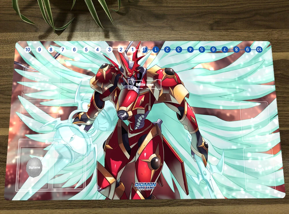 디지몬 듀케몬 트레이딩 카드 게임 매트, DTCG CCG 매트, 고무 마우스 패드, 데스크 패드, 게임 플레이 매트 및 카드 존 무료 가방| | - AliExpress